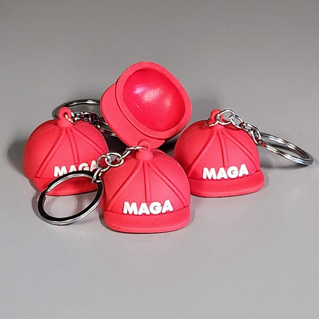 MAGA Hat Keychain (Limited Edition) — PatriotDepot.com