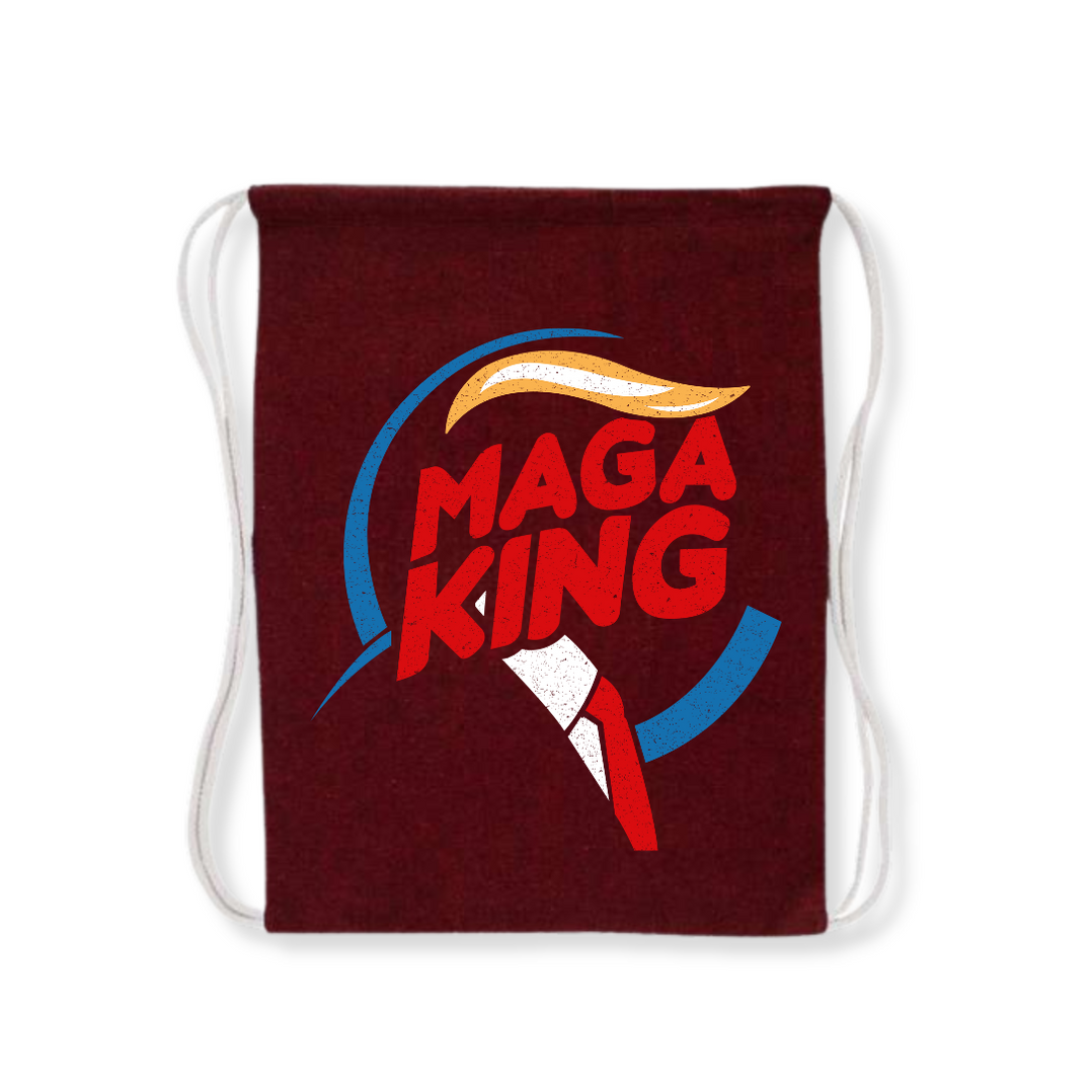 MAGA King Drawstring Bag (3 Colors) — PatriotDepot.com