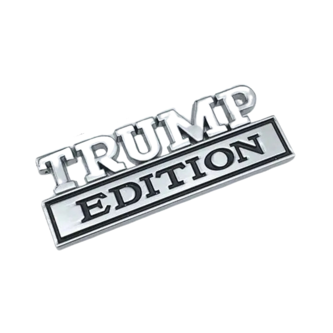 Trump Edition Auto Emblem (4 Styles) — PatriotDepot.com