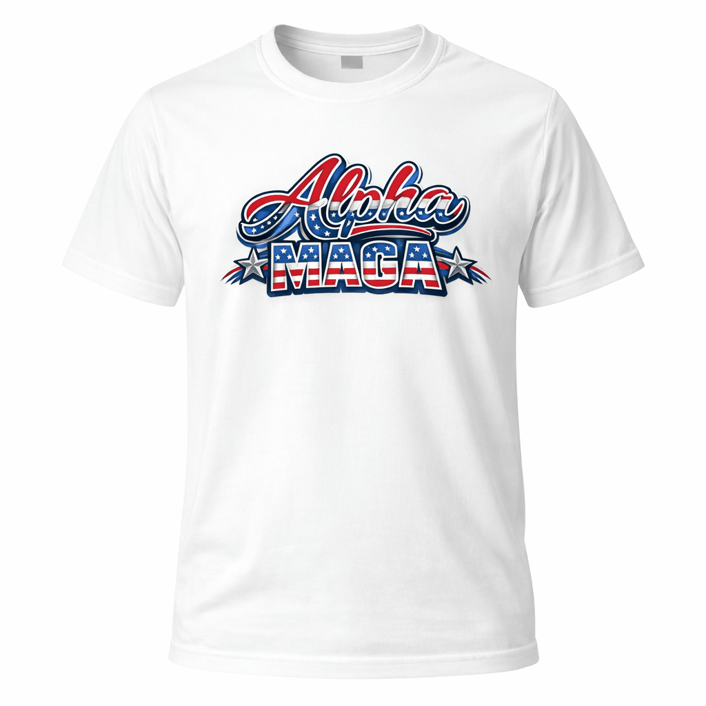 Alpha MAGA – Unapologetically American T-Shirt – PatriotDepot.com