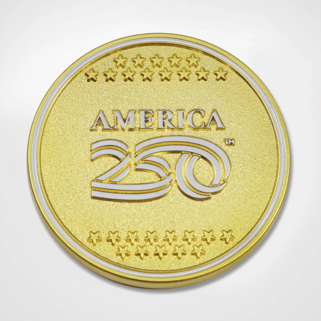Official America250™ Eagle of Freedom Commemorative Challenge Coin ...