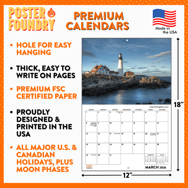 President Trump 2026 Wall Calendar — A Year of Greatness – PatriotDepot.com