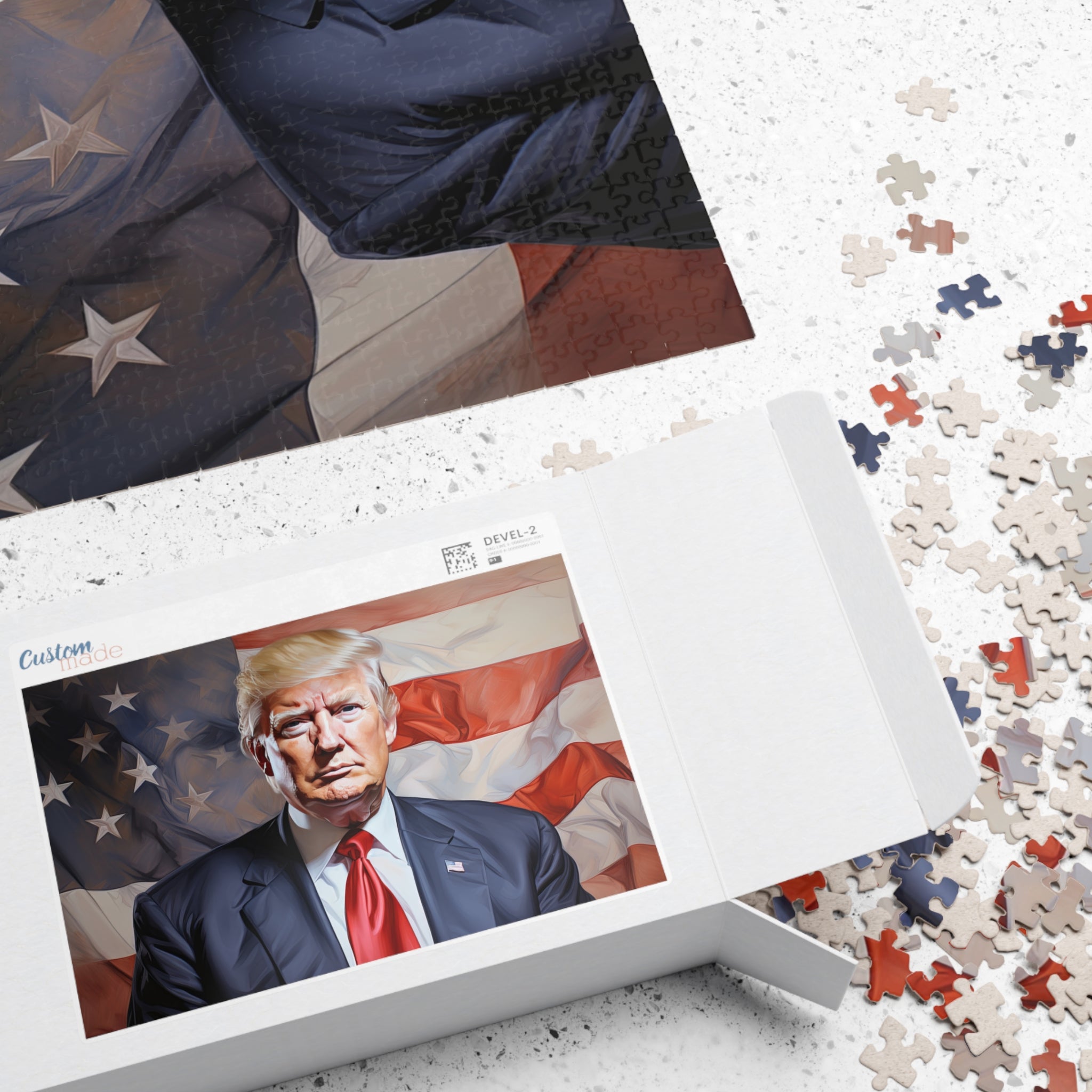 Trump Patriotic Puzzle (110, 252, 500, or 1014-piece) – PatriotDepot.com
