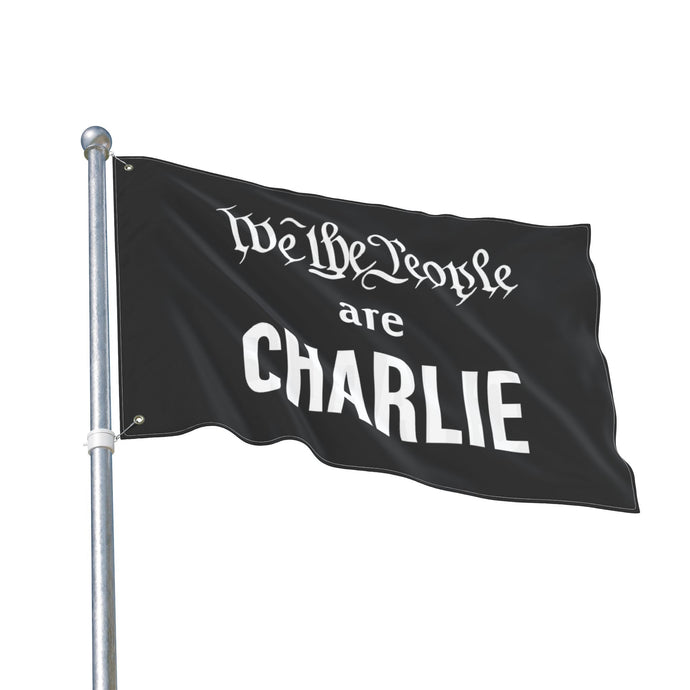 We the People are CHARLIE Flag (Double -Sided, 3 Sizes) – PatriotDepot.com