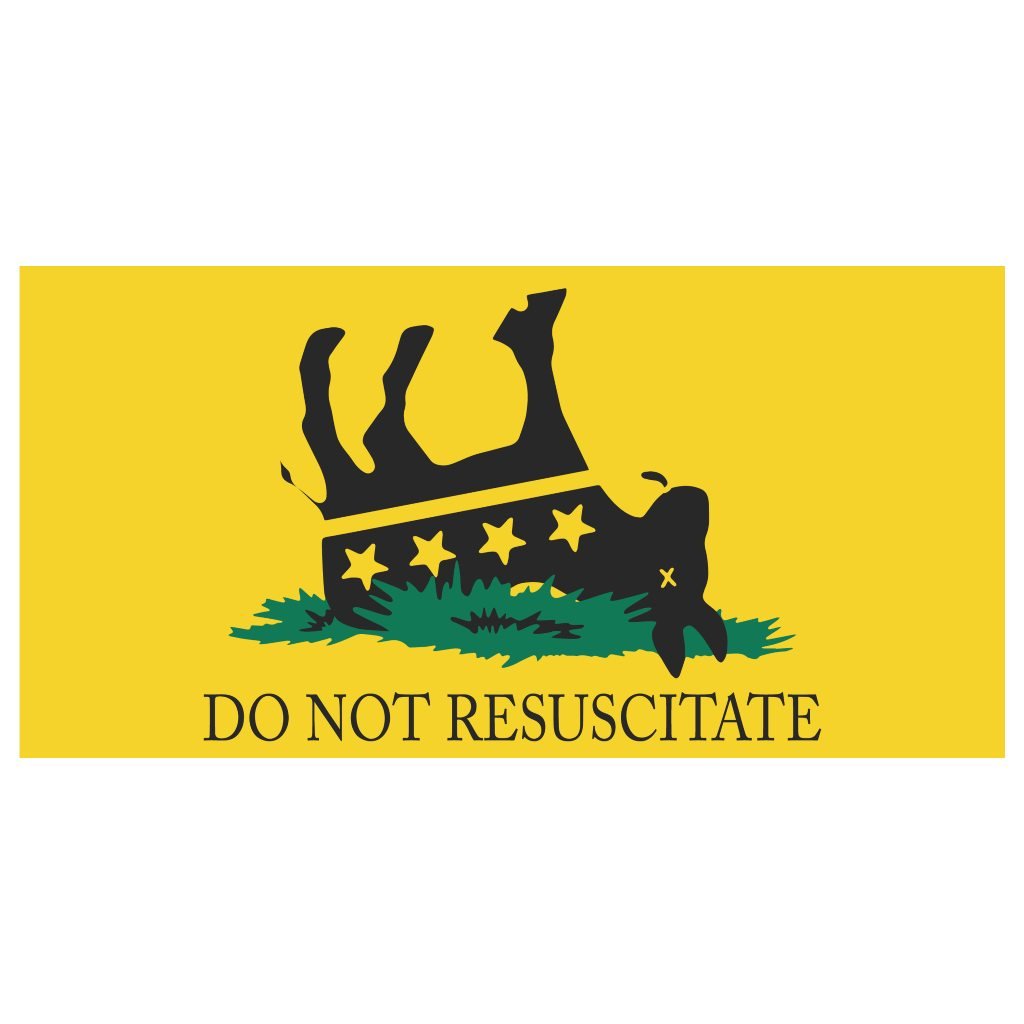 Do Not Resuscitate Bumper Sticker – PatriotDepot.com