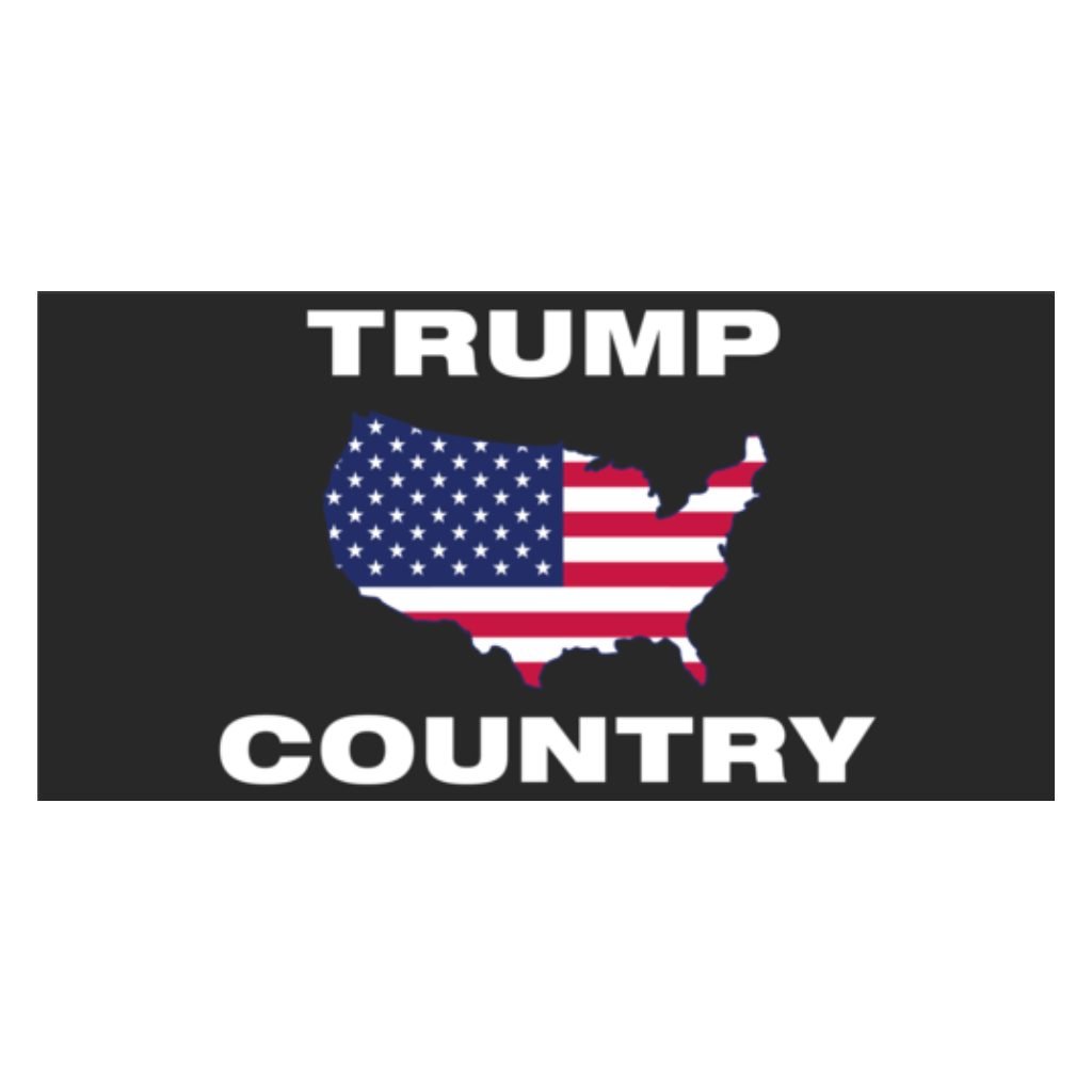 Trump Country Bumper Sticker – PatriotDepot.com
