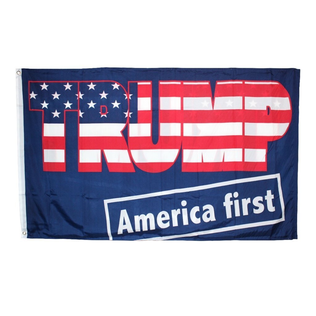 Trump Patriotic America First Flag – PatriotDepot.com