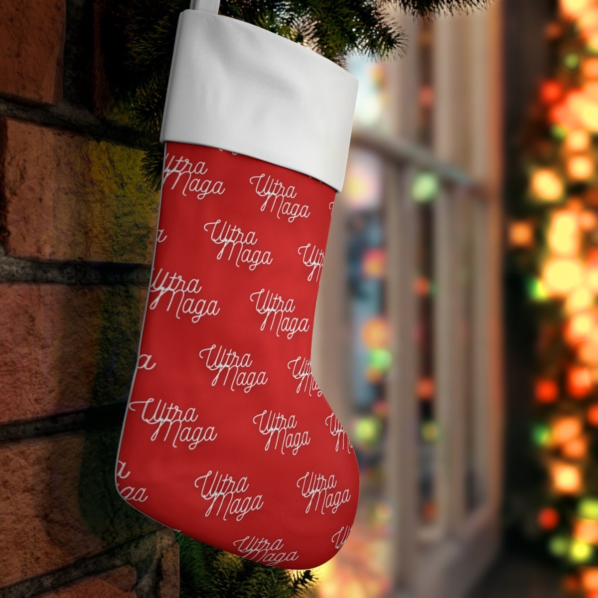 Ultra MAGA Christmas Stocking – PatriotDepot.com
